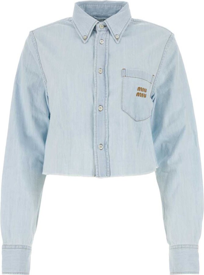 Miu Miu Shirts - ShopStyle Tops