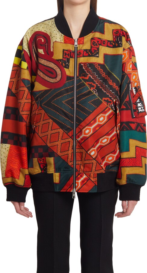 Etro Vanessa Oversize Reversible Bomber Jacket - ShopStyle