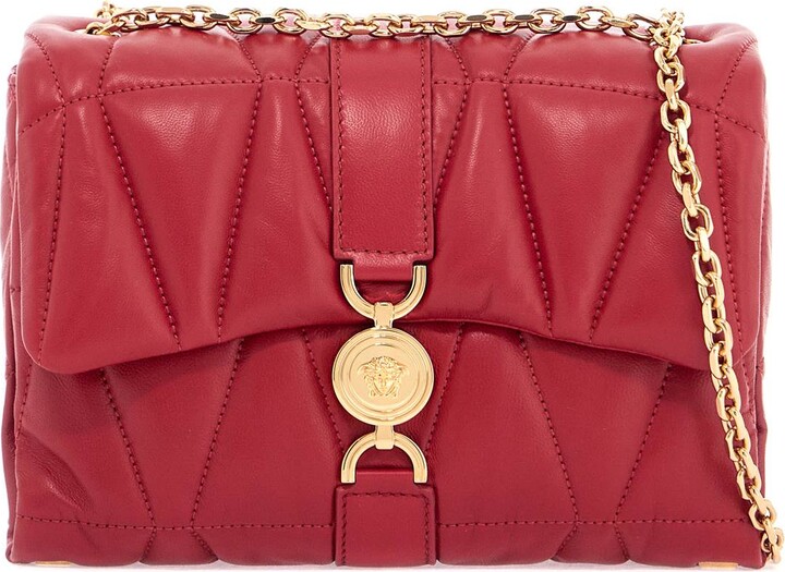 Versace Women's Quilted Shoulder Bag Kleio - ShopStyle