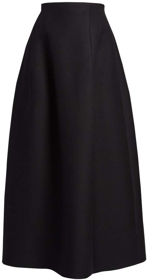 The Row Batley double-faced maxi skirt - ShopStyle