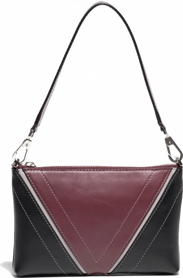 Studio Tondini The Arianna Pouch - Bordeaux Triangle - ShopStyle Clutches