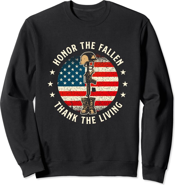 Memorial Day Shirts Honor The Fallen Thank The Living - Patriotic ...