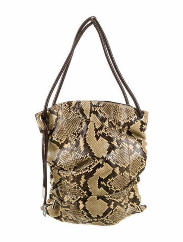 Dolce & Gabbana Python Hobo Bag Brown - ShopStyle