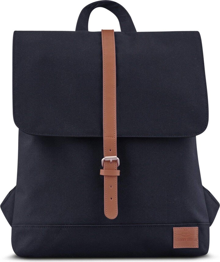 Johnny Urban Backpack Women Black Brown - MIA - Rucksack from Recycled ...
