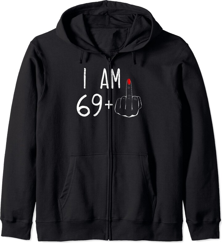 Birthday Gift Co. I Am 69 Plus 1 Middle Finger For A 70th Birthday For ...