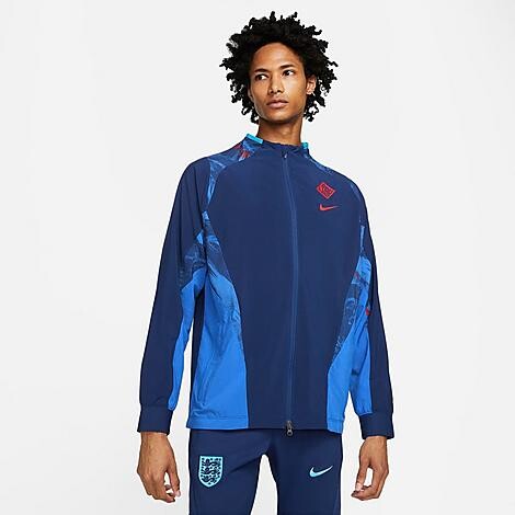 Nike Men's Dri-FIT England Soccer AWF Full-Zip Soccer Jacket - ShopStyle