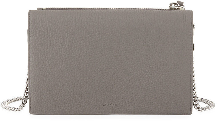 AllSaints Fetch Chain Wallet Crossbody Bag - ShopStyle