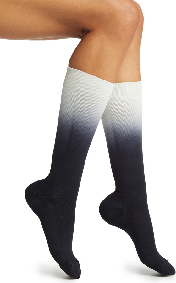 COMRAD Ombré Compression Knee Highs - ShopStyle Socks