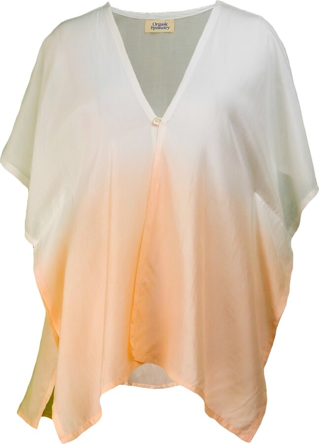 Organic Symmetry - Santorini Natural Dyed Pink Bikini Cover Up - ShopStyle