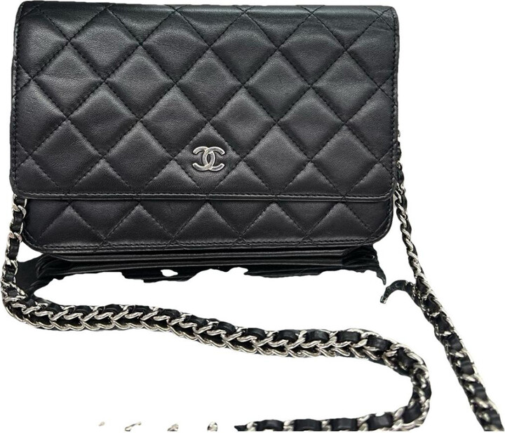 Chanel Wallet On Chain Timeless/Classique leather crossbody bag - ShopStyle