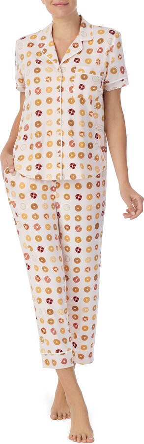 Kate Spade Print Crop Pajamas - ShopStyle
