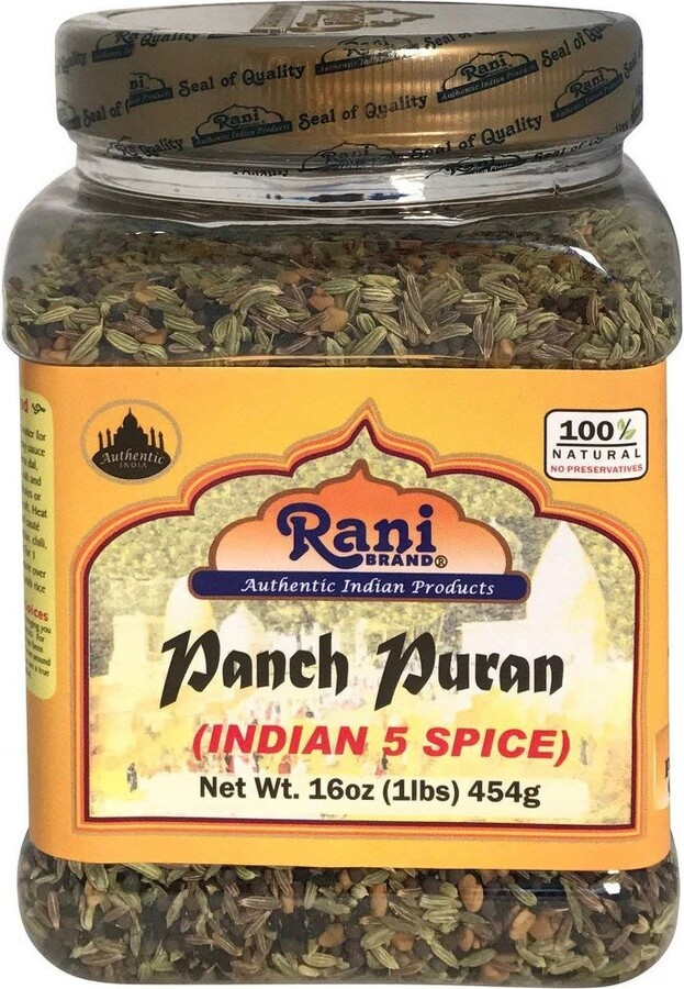 Rani Brand Authentic Indian Foods Panch Puran (5 Spice) - 16oz (1lb ...
