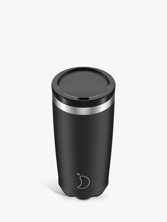 Chilly's Double Walled Insulated Travel Mug, 500ml, Black - ShopStyle