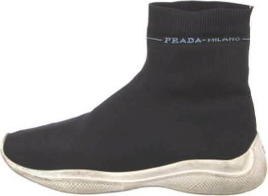 Prada Linea Rossa Sock Sneakers - ShopStyle