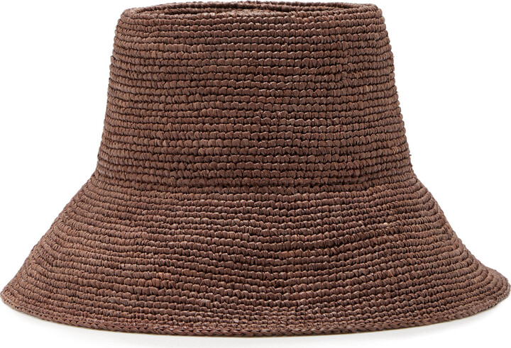 Janessa Leone Felix Packable Straw Bucket Hat - ShopStyle