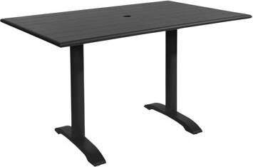 BFM Seating Beachcomber-Bali End 32x48 Bar Height Table - Powder Coated Black - ShopStyle