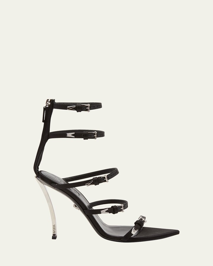 Versace Pinpoint Heels - ShopStyle Sandals
