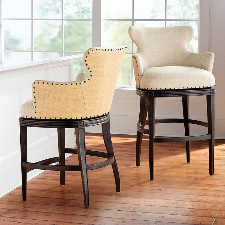 Frontgate Rafaela Swivel Bar & Counter Stool - ShopStyle