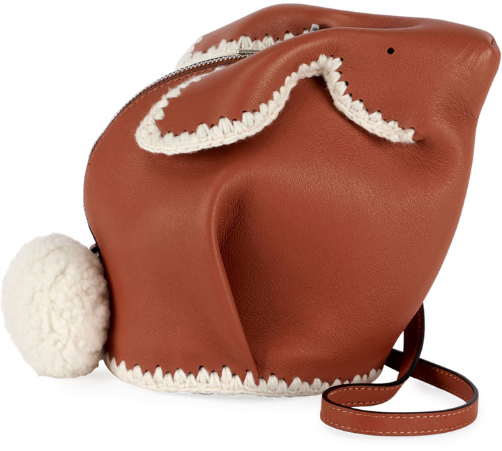 Loewe Bunny Crochet Crossbody Bag - ShopStyle