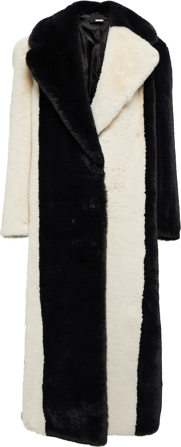 Rotate by Birger Christensen Faux fur coat - ShopStyle