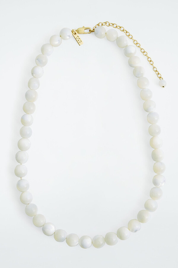 COS Beaded Pearl Necklace - ShopStyle