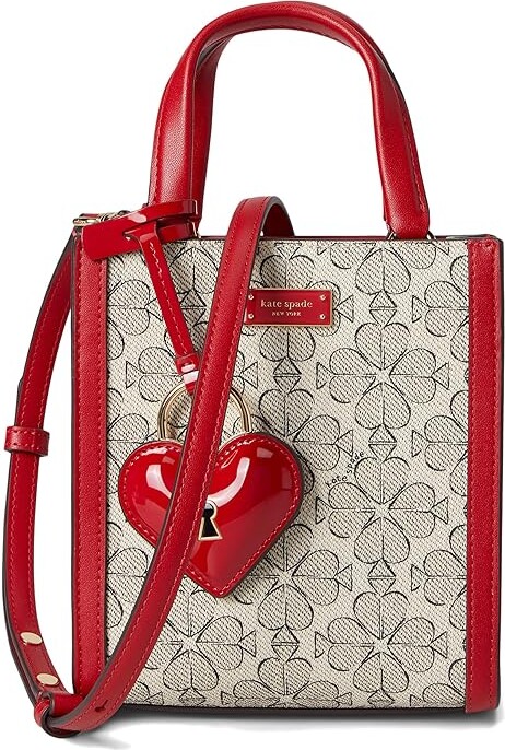 Kate Spade Spade Flower Coated Canvas Vday Spade Flower Coated Canvas ...