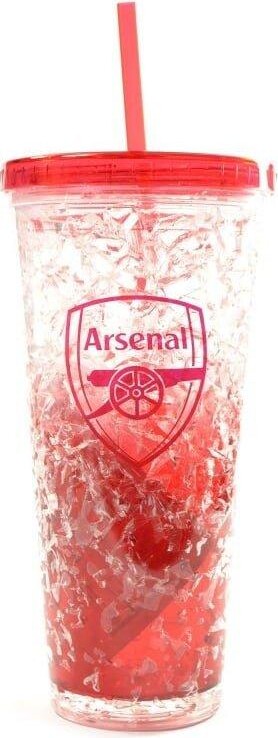 Arsenal FC Crest 600ml Freezer Cup With Straw - ShopStyle Tumblers