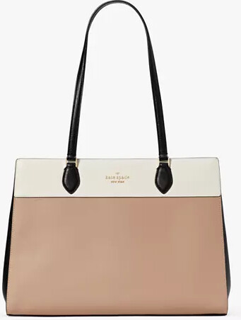 Kate Spade Madison Colorblock Saffiano Leather East West Large Laptop ...