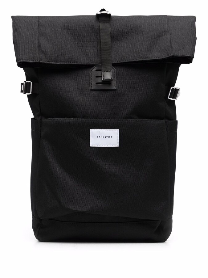 SANDQVIST Ilon logo-patch backpack - ShopStyle