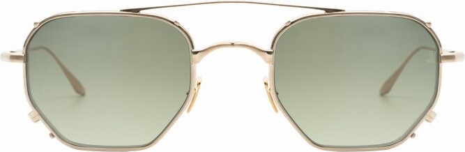 Jacques Marie Mage Marbot Aviator Frame Sunglasses - ShopStyle