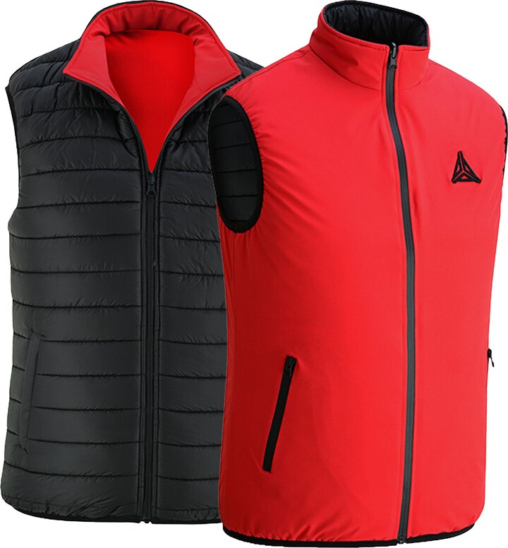 AAA Ambick Ambick Men's Outerwear Gilets - Men's Reversible Packable ...