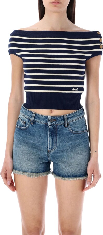 Ami Alexandre Mattiussi Sailor Top - ShopStyle