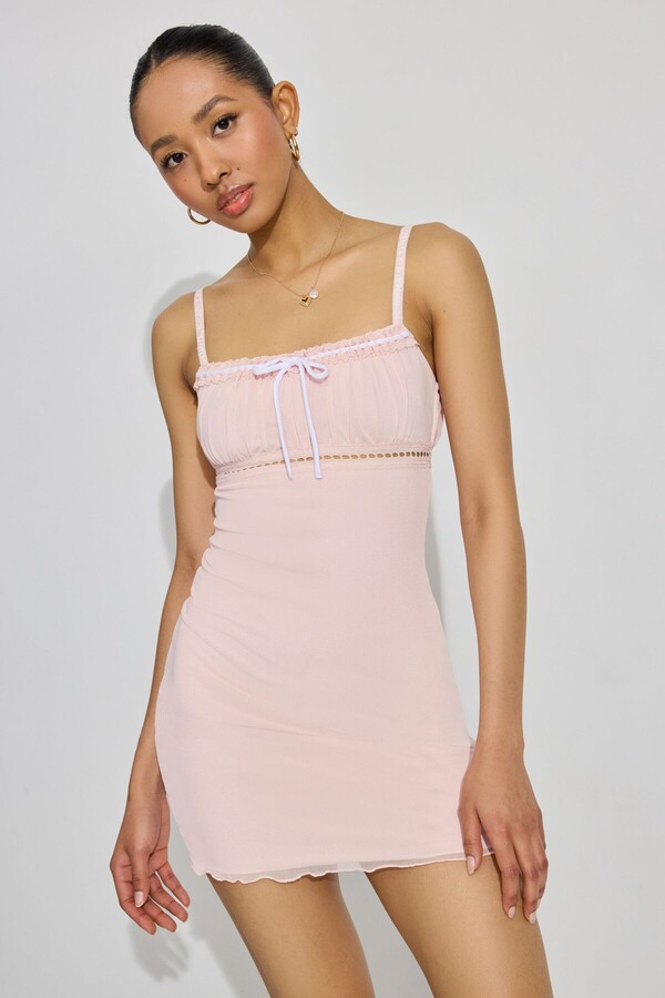 Garage Kassidy Mesh Mini Dress - ShopStyle