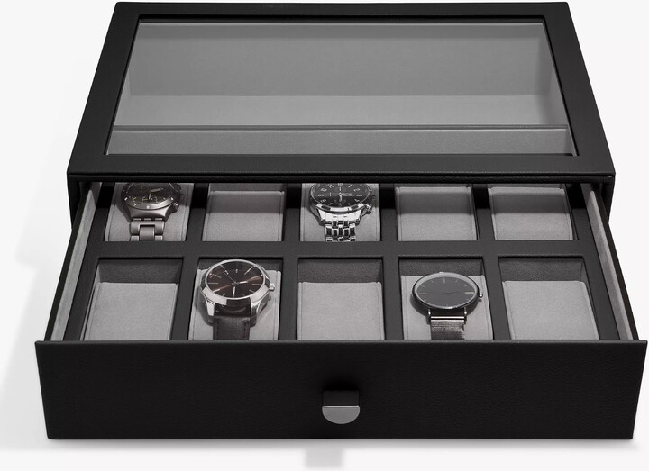Stackers 10 Piece Watch Storage Drawer - ShopStyle Baskets & Boxes