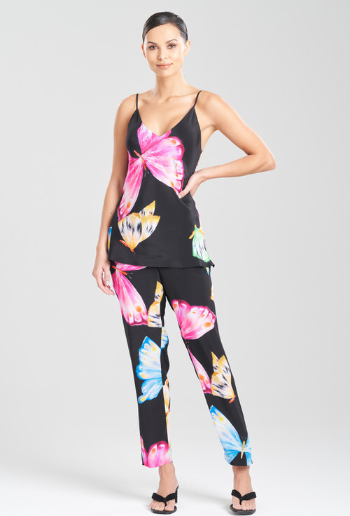 Natori Kyoko Butterfly Silk Cami - ShopStyle