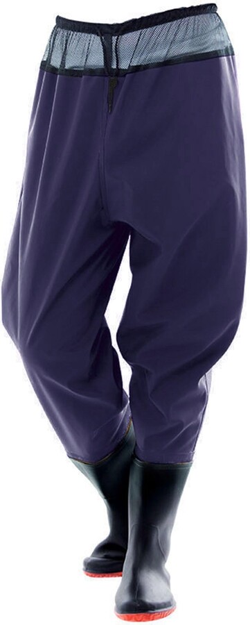 Generic Unisex Chest Waders with Boots Waist Wader Pants Fishing Waders ...