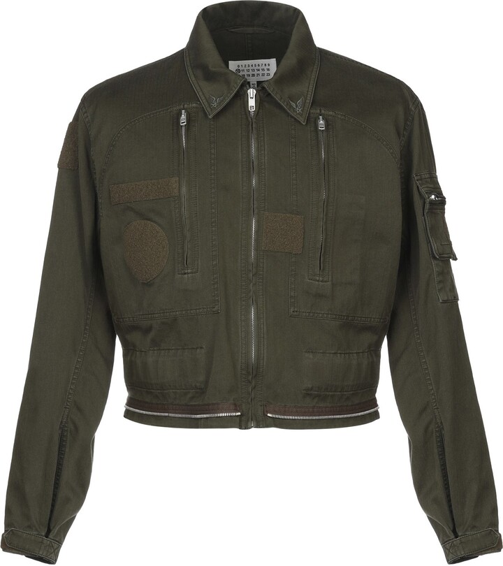 Maison Margiela Jacket Military Green - ShopStyle