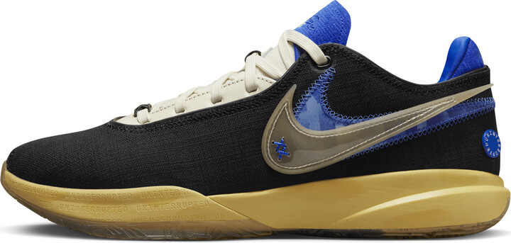 Nike Men's LeBron 20 UNINTERRUPTED EP Basketball Shoes in Black ...
