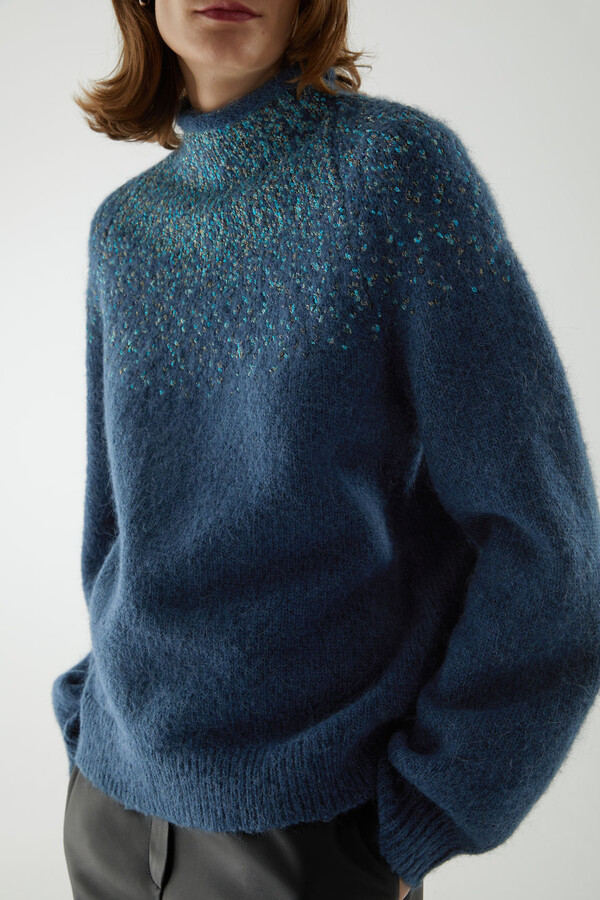 COS Wool-Mix Fair Isle Knit Jumper - ShopStyle Sweaters