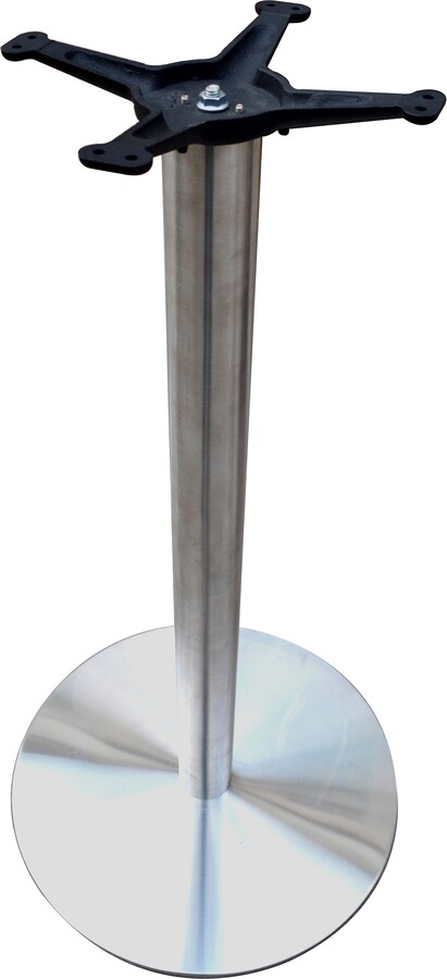 JI Bases Stainless Steel Round Bar-height 22-inch Table Base; 3-inch ...