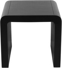 Joss & Main Runi Modern Solid Wood Waterfall Curved End Table - ShopStyle