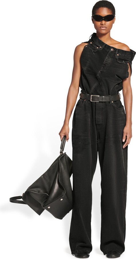 Balenciaga Large Baggy Jeans - ShopStyle