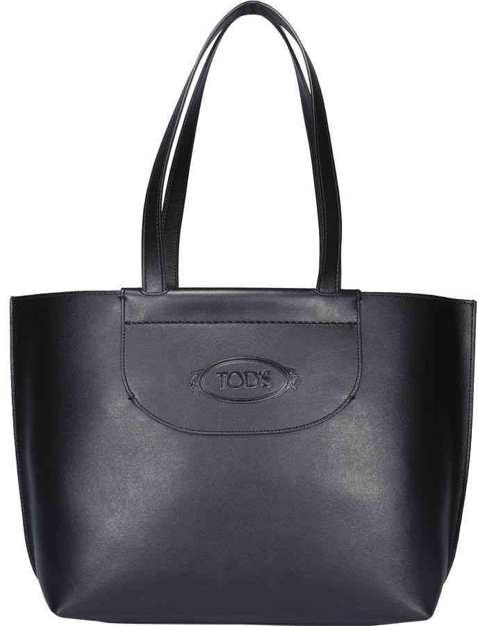 Tod's Logo Stamp Medium Tote Bag - ShopStyle