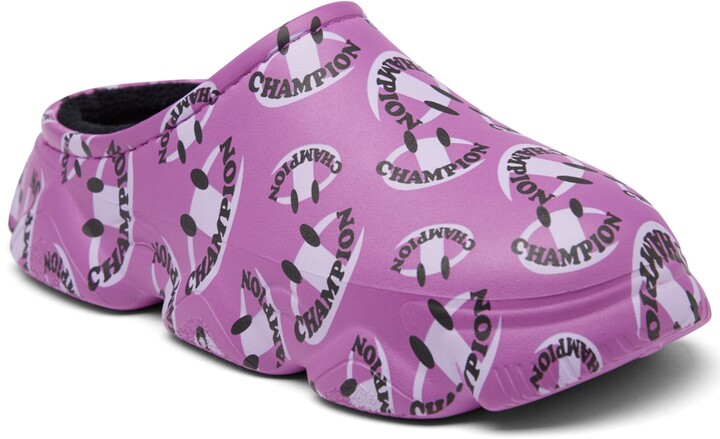 Champion Women's Super Meloso Smiley Clogs from Finish Line - ShopStyle