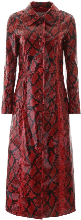 Stand Studio Python Print Mia Coat - ShopStyle