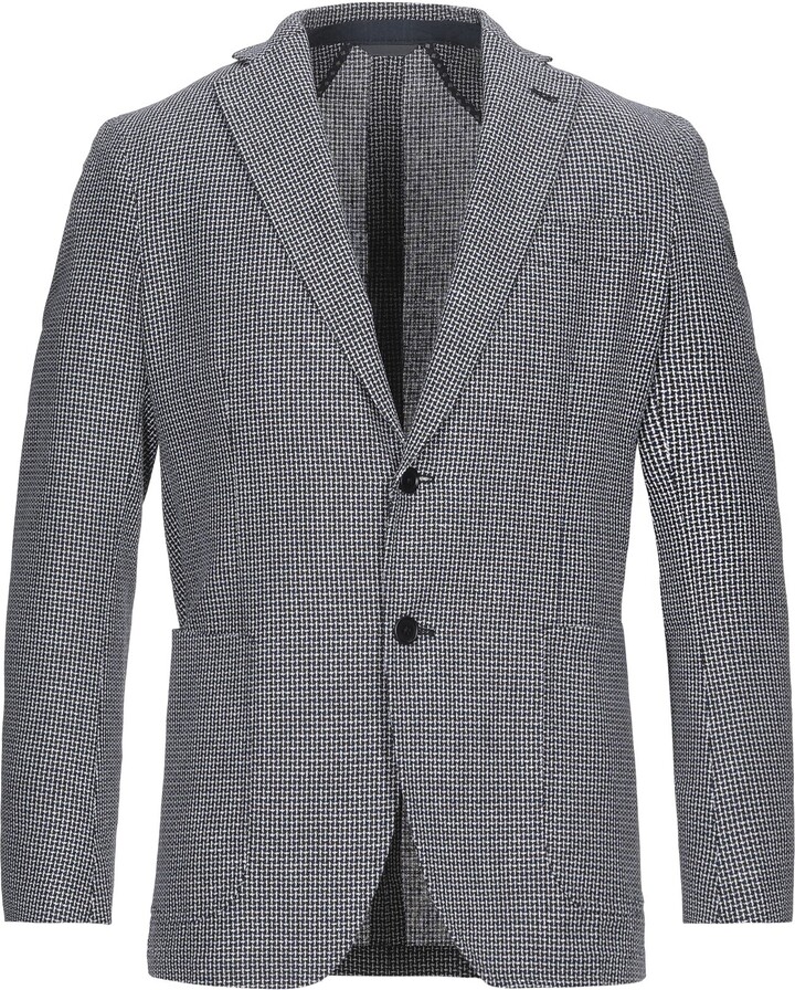 Tombolini Suit Jacket Midnight Blue - ShopStyle