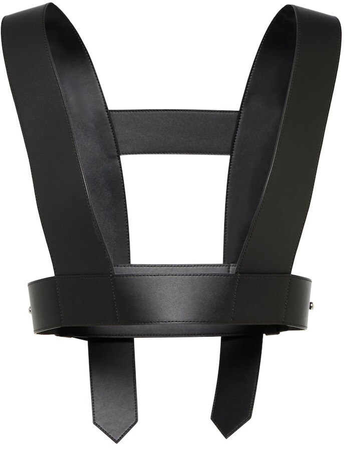 Simone Rocha Leather harness - ShopStyle Belts
