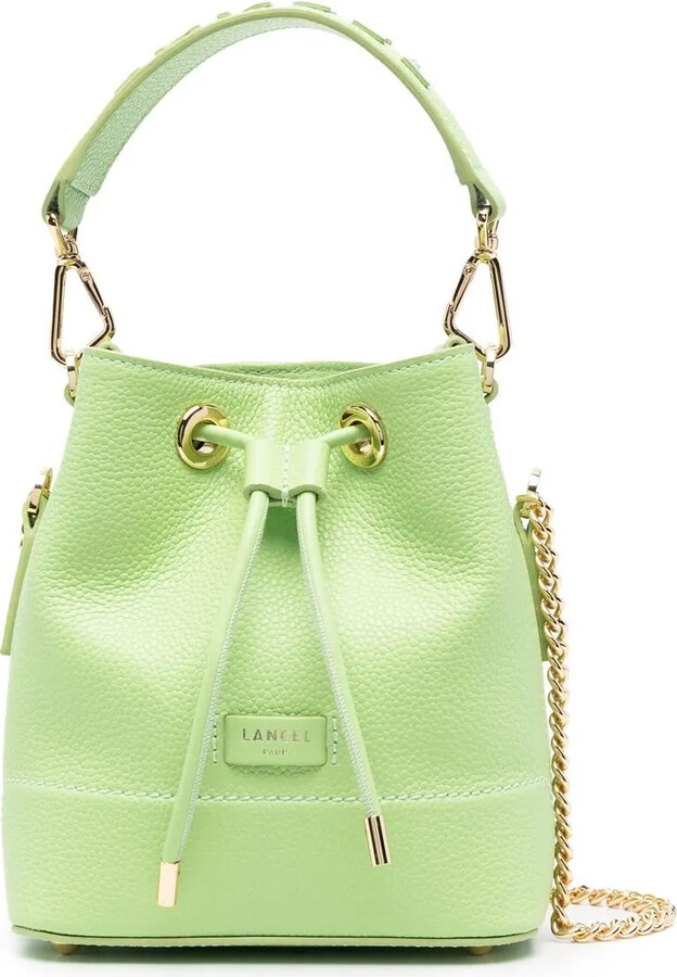 Lancel Ninon logo bucket bag - ShopStyle
