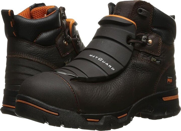 Timberland Endurance 6 External Met Guard Steel Toe (Brown Full Grain ...