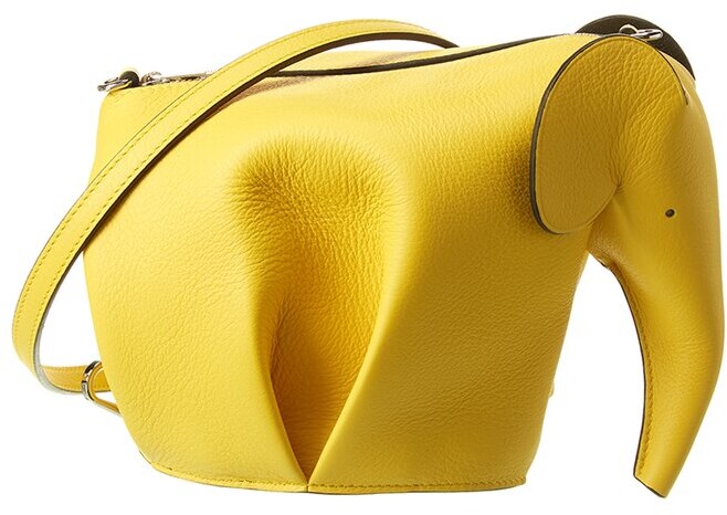 Loewe Elephant Mini Leather Crossbody - ShopStyle Hobo Bags